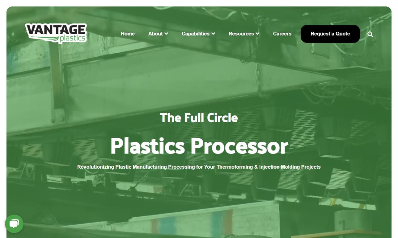 Vantage Plastics | Plastic Pallet Manufacturers